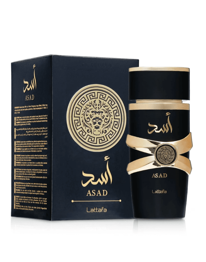 Asad Black Eau De Parfum 100ml - Lattafa Perfumes - Dubai Perfumes Árabes